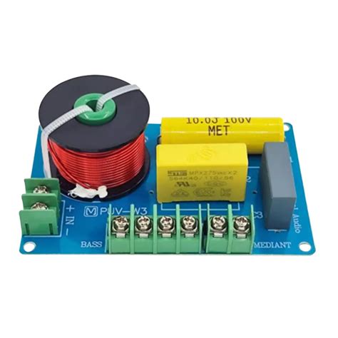 Dqrwqpou Filtro Cruzado Woofer Audio 3 Vías Para Altavoces 3 544 5 8