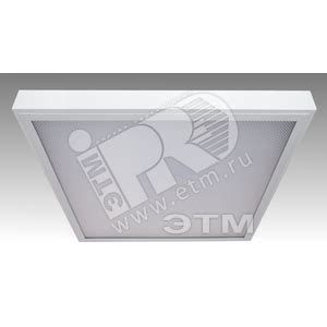 Купить Светильник светодиодный ДВО/ДПО-34w LED 3100Лм 4000К призма IP20 ...