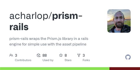 Github Acharlop Prism Rails Prism Rails Wraps The Prism Js Library