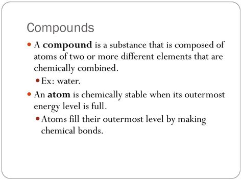 How Atoms Combine Ppt Download