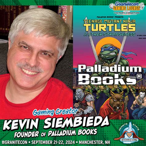 Please Welcome Kevin Siembieda Granite State Comic Con