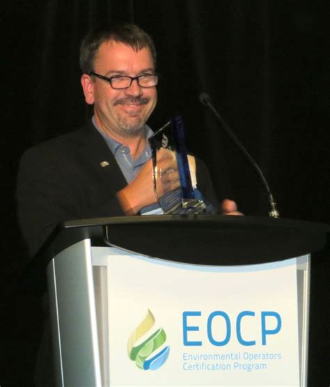 Eocp Recognizes A Former Director At Its Awards Gala Environmental Operators Certification