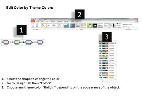 Business Ppt Diagram Steps In Linear Process Powerpoint Template PPT Images Gallery