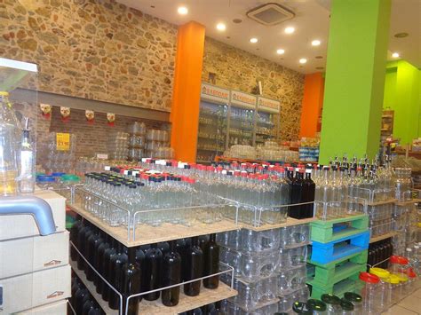 Βάζα γυάλινα καπάκια μπουκάλια ποτήρια Ελέπολις