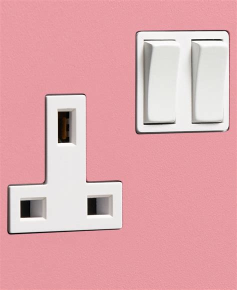 Miami Pink Double Plug Socket Dowsing And Reynolds