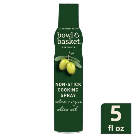 Bowl And Basket Specialty Extra Virgin Olive Oil Non Stick Cooking Spray