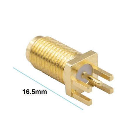 کانکتور Sma Pcb نری بلند 165mm