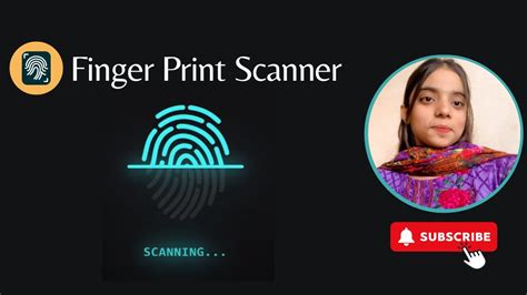 Finger Print Scanner Animation Effects Html Css Youtube