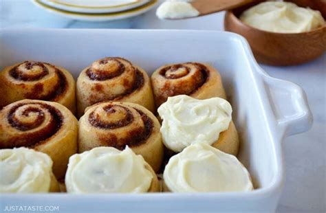 Easy Homemade Cinnamon Rolls Without Yeast Just A Taste