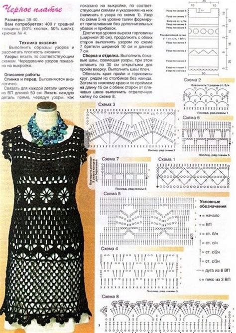 Crochet Dress Diagram Artofit