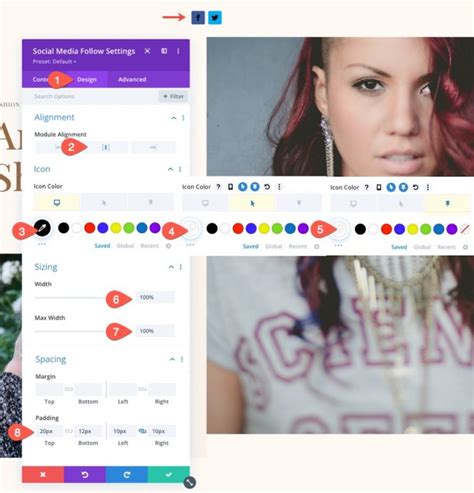 How To Design A Sticky Social Media Follow Module In Divi