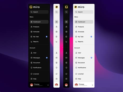 Sidebar Ui Designs Themes Templates And Downloadable Graphic Elements