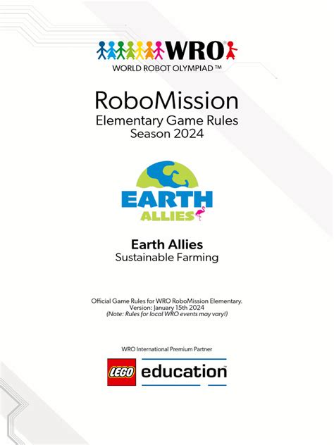 Wro 2024 Robomission Elementary Pdf
