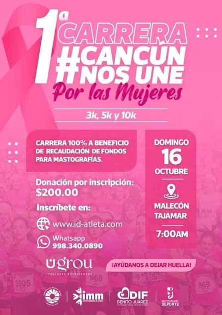 Carrera Atlética Por La Lucha Contra Del Cáncer De Mama Revista