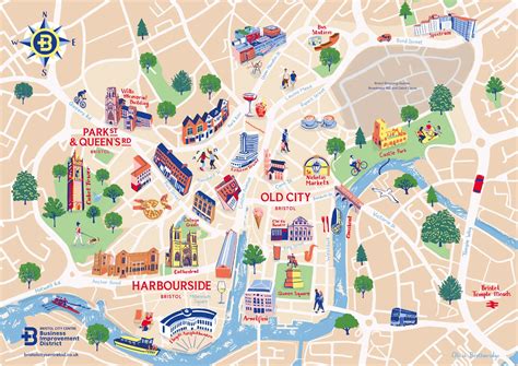 Bristol City Map Bristol Vector Map Cut Out Stock Images And Pictures