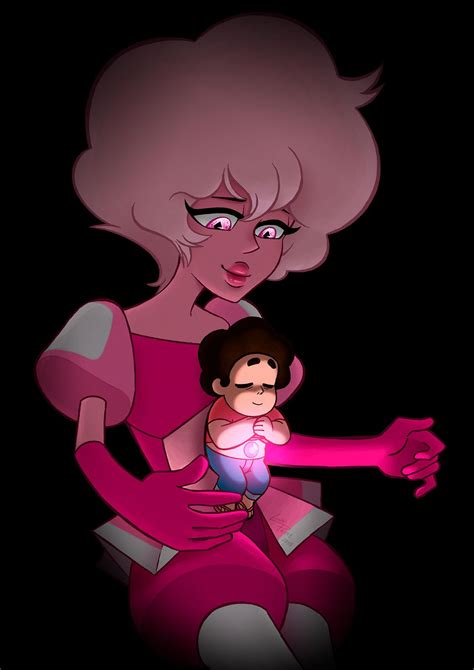 Gemglow Steven And Pink Diamond By Linaprime On Deviantart Pink