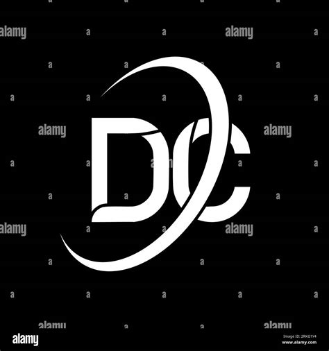 Dc Logo D C Design White Dc Letter Dc D C Letter Logo Design