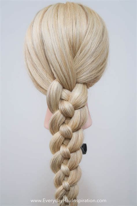 How To 4 Strand Braid Everyday Hair Inspiration