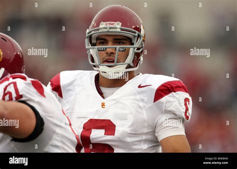 Mark Sanchez Southern Cal Quarterback Calls Out The Signals At The
