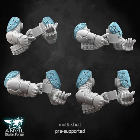 Digital Corporate Security Force Booster Pack Anvil Industry 3d