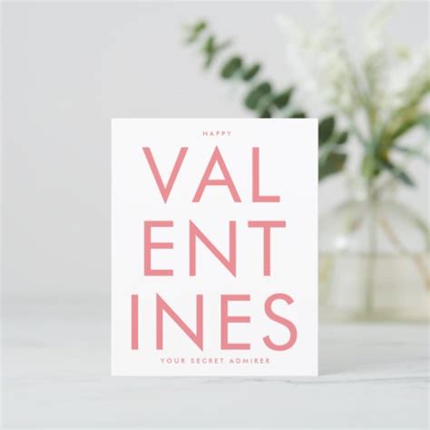 Secret Admirer Pink Blush Fun Heart Custom Happy Zazzle