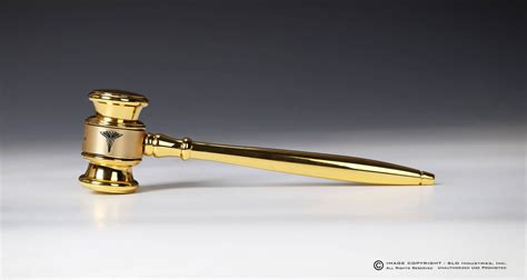 Personalized Solid Brass Engraved Gavel With T Box Etsy