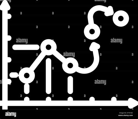 Predictive Analytics Glyph Icon Vector Illustration Stock Vector Image