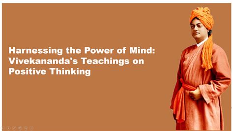 Divyaditya Singh On Linkedin Harnessing The Power Of Mind Vivekananda