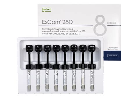 Escom 250 Kit ЭсКом Большой набор купить цена композитный материал