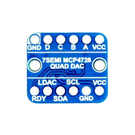Mcp4728 Quad Dac Module I²c