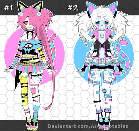 Crazy Zombie Adoptables Closed By As Adoptables On Deviantart