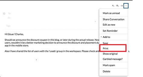 How To Convert Zoho Mail To PDF Documents