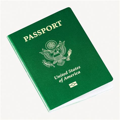 Green Us Passport Collage Element Premium Psd Rawpixel