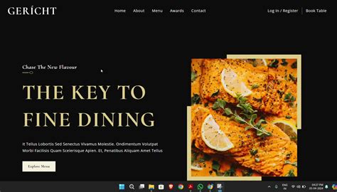 Video Dhruv Parmar On Linkedin Reactjs Css Webdevelopment Restaurantwebsite Frontend