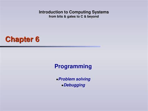 Programming Problem Solving Debugging Ppt Download