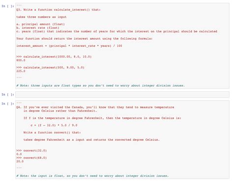 Solved Q3 Write A Function Calculateinterest That Takes