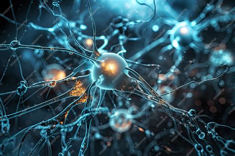 Premium Ai Image Harness Your Mental Energy Inside The Cerebral Networks Of Human Nerve Cells