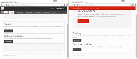 sitecore mvc independent experience editor views