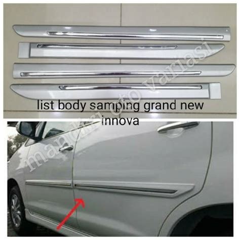 List BODY SIDE MOULDING GRAND NEW INNOVA Shopee Malaysia