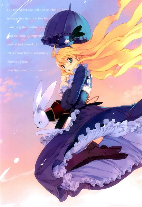 Alice And White Rabbit Alice In Wonderland Drawn By Ueda Ryou Danbooru