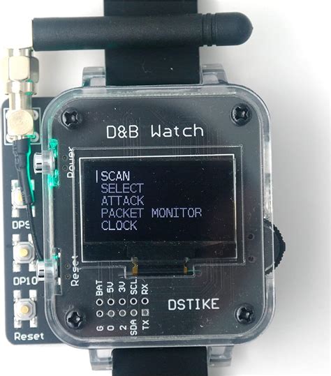 Dstike Dandb Watch V4 Deauther Bad Usb Esp8266 Atmega32u4 40 Off