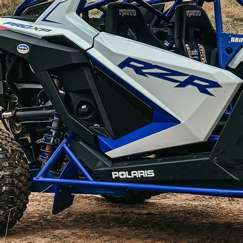 Polaris Rzr Pro Xp 2 Seater Door Inserts Brown Davis Motorsport