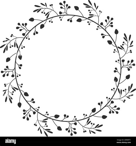 Vecteur De Couronne Florale