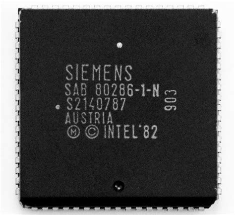 The 80286 Cpu Museum Museum Of Microprocessors And Die Photography