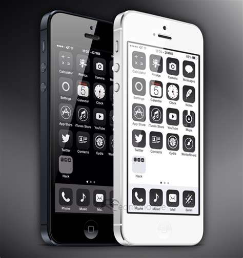 IOS Winterboard Theme Sleek Playful Icons Oriented More