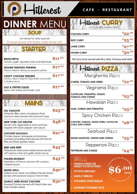 Ingomar Club Dinner Menu At Lucy Gardiner Blog