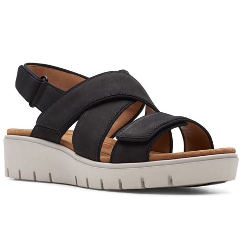 Clarks Un Karely Dew Womens Wedge Heel Sandals Women From Charles