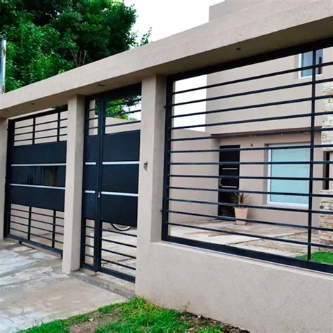 Rejas Cerramientos Perimetral Porton Corredizo Varilla Y Met Cuotas
