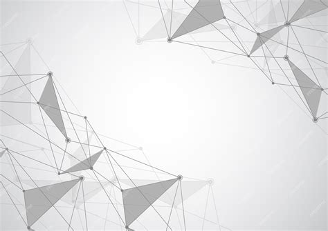 Premium Vector Abstract Connecting Dots And Lines