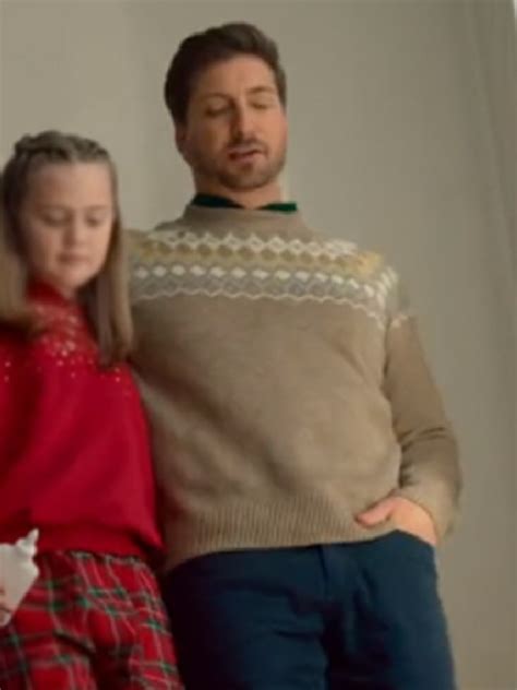 Christmas Keepsake 2023 Daniel Lissing Sweater Jacquard Jumper